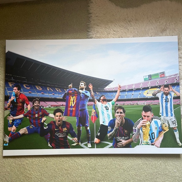Art | Messi Poster | Poshmark